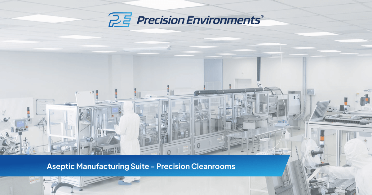 Aseptic Manufacturing Suite - Precision Cleanrooms